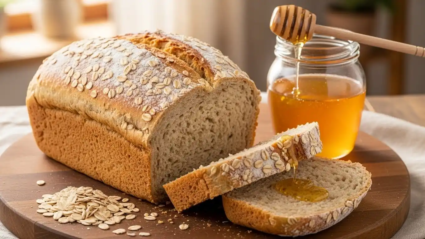 Soft Honey Oat Bread Recipe That’s Lightly Sweet And Cozy