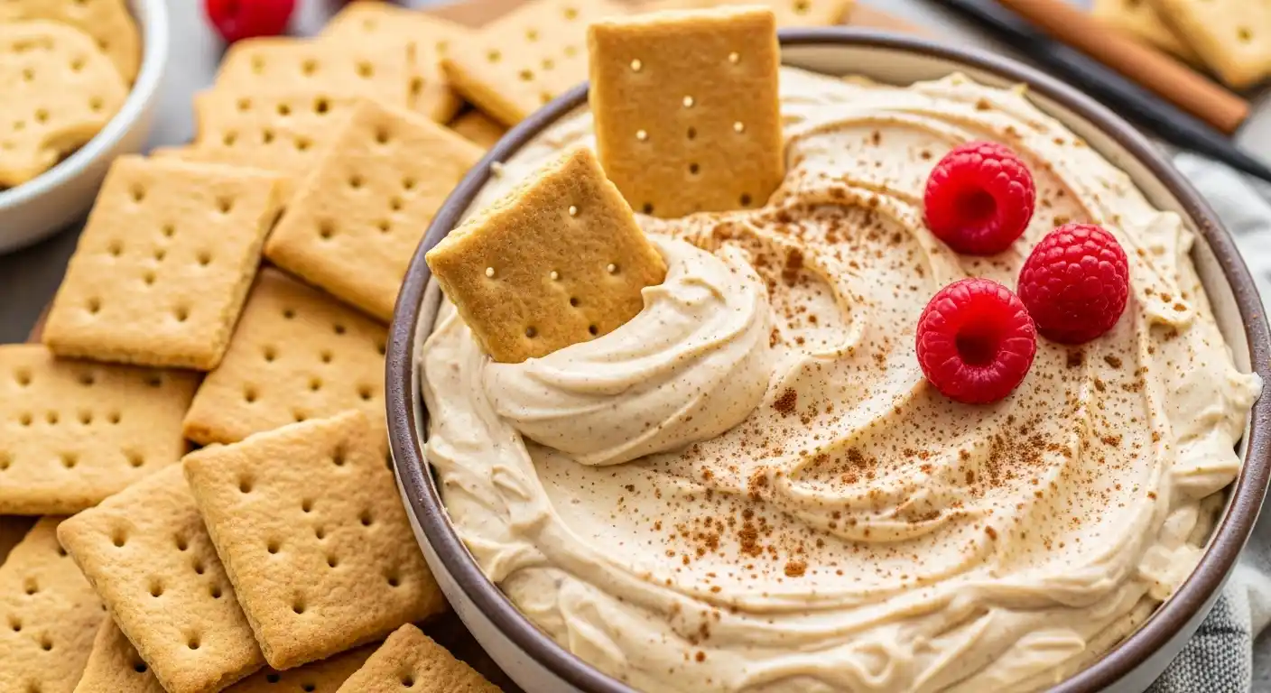 Easy Cheesecake Dip Perfect For Graham Crackers