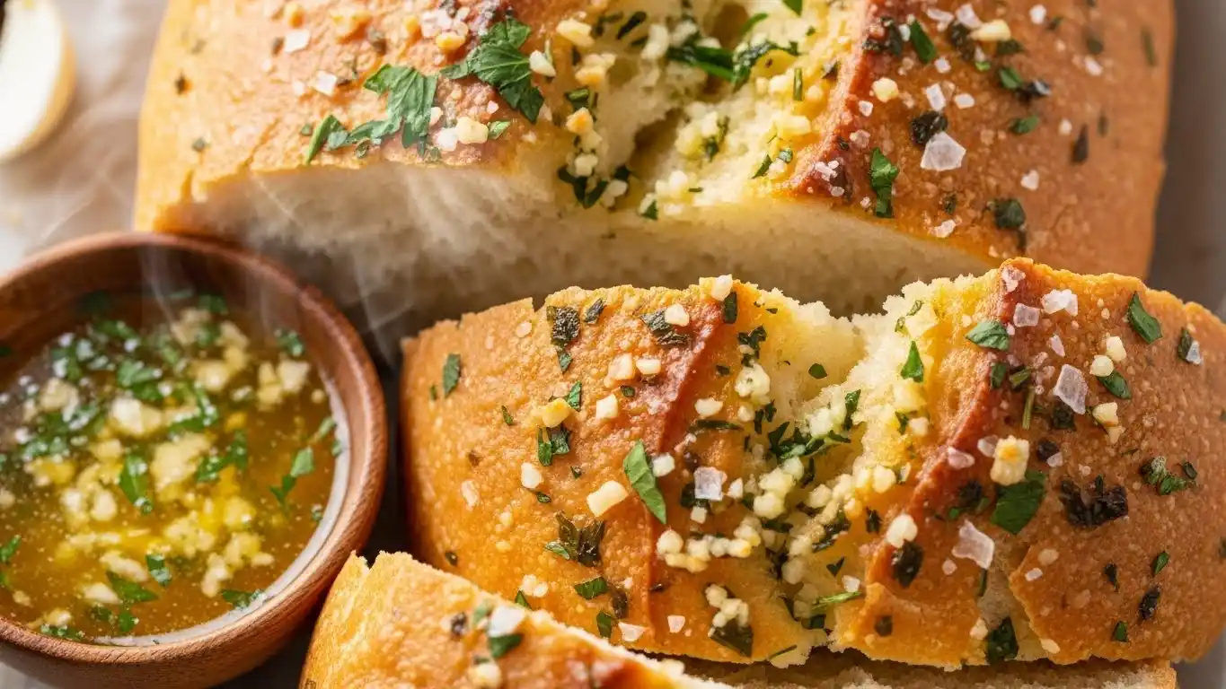 Irresistible Garlic Herb Bread You Can Make At Home