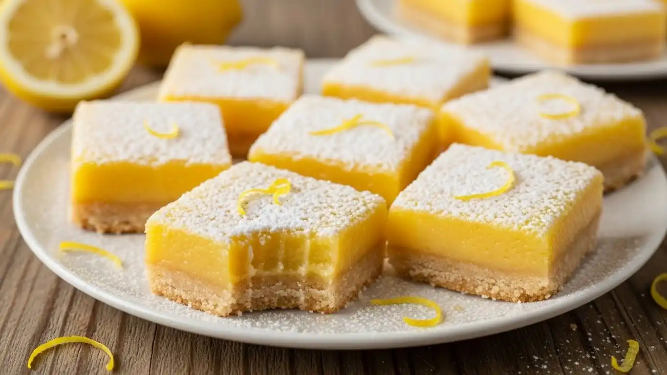 3-Ingredient Lemon Bars That Taste Like Pure Sunshine